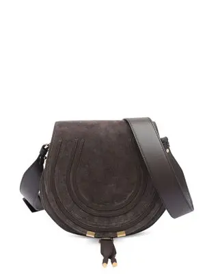 Chloé Marcie Leather Saddle Bag - Multicolor