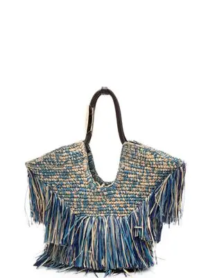 Zimmermann ZIMMERMANN Small Raffia Tote Bag Multicolor