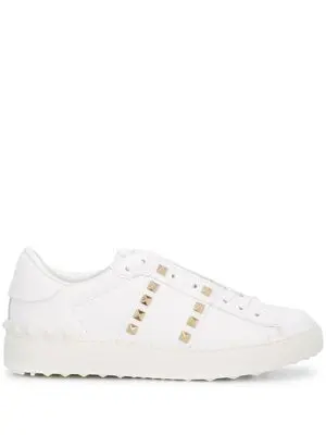 Valentino Garavani Rockstud Untitled Leather Sneakers - Multicolor