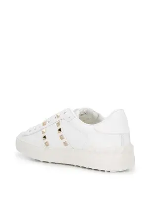 Valentino Garavani Rockstud Untitled Leather Sneakers - Multicolor