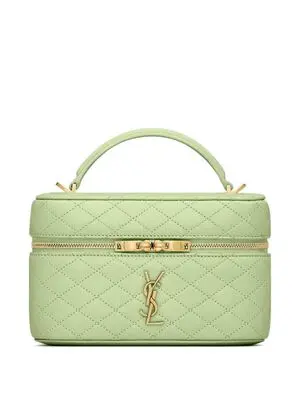 Saint Laurent Gaby Leather Vanity Case