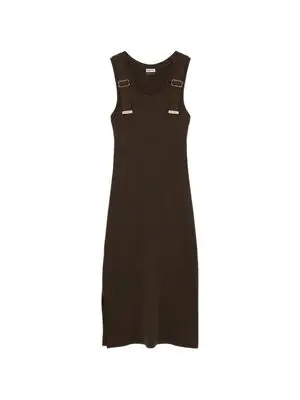 Loewe Cotton Long Dress - Multicolor