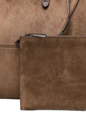 Brunello Cucinelli Suede Tote Bag - Multicolor