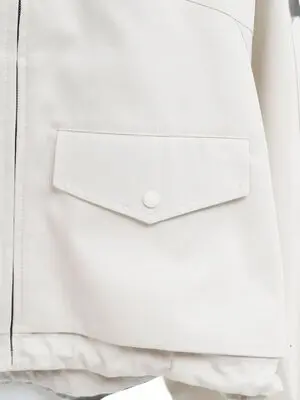 Loewe Cotton And Silk Blouson Jacket - Multicolor