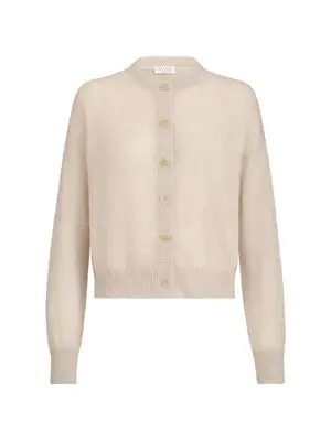 Brunello Cucinelli Wool Cardigan - Multicolor