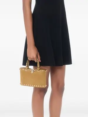 Valentino Garavani Rockstud Suede Leather Mini Bag - Multicolor