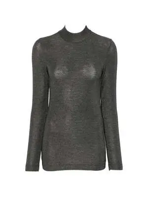 Brunello Cucinelli Wool Turtleneck Sweater - Multicolor