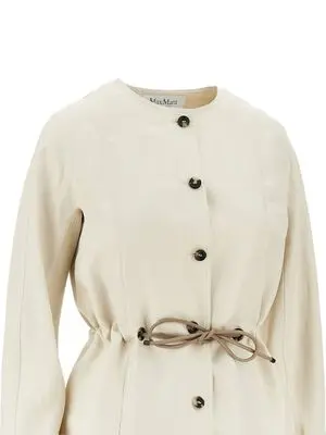 Max Mara Cotton And Silk Jacket - Multicolor
