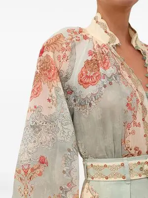 Zimmermann Daylight Printed Blouse