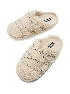 Moon Boot Teddy Slippers - Multicolor