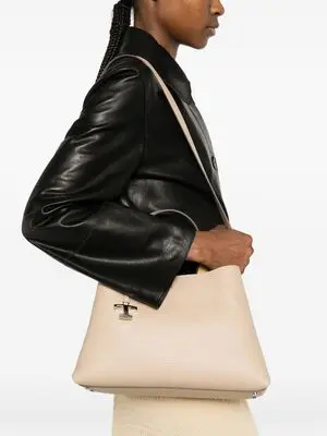 TOD'S Small Leather Tote Bag