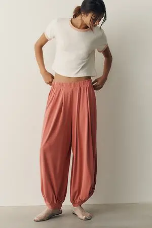 DAILY PRACTICE Twist Bubble Pants - Cedar