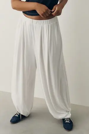 Daily Practice Twist Bubble Pants - Ivory
