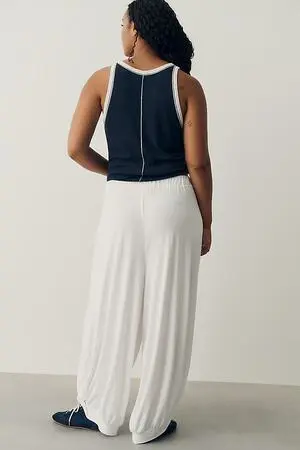 Daily Practice Twist Bubble Pants - Ivory