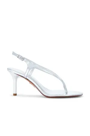 Retrofete Klotilde Slingback Sandal In Metallic - Silver