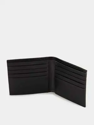 Prada Leather Wallet With Logo