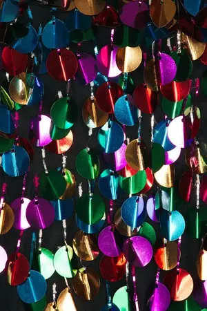 AREA Confetti Mini Dress