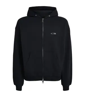 COLE BUXTON Zip-up Hoodie - Navy