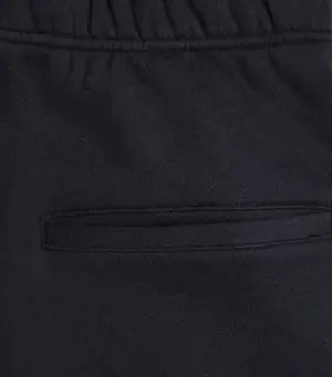 COLE BUXTON Cotton Jersey Sweatshorts With Raw Edge Hem
