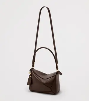 Loewe Medium Leather Puzzle Top-handle Bag