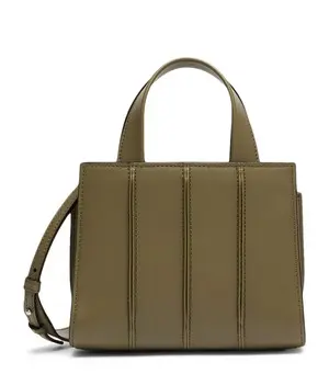 Max Mara Micro Whitney Top-handle Bag - Green