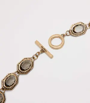 Max Mara Embellished Crystal Choker Necklace