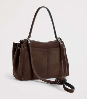Balenciaga Small Suede Rodeo Top-handle Bag