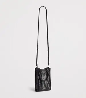 Balenciaga Le City Tote Phone Holder - Black