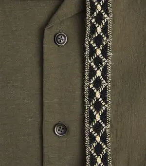 Commas Embroidered Resort Shirt