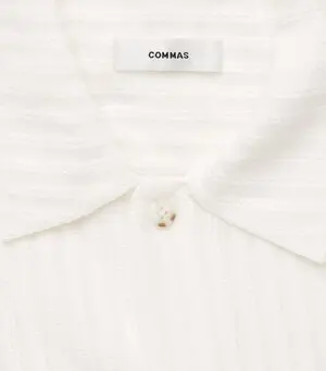 Commas Sheer Short-sleeve Shirt