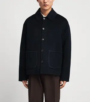 Commas Wool-cashmere Embroidered Jacket