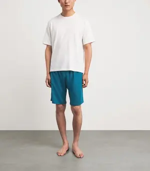 Derek Rose Basel Drawstring Modal Blend Shorts