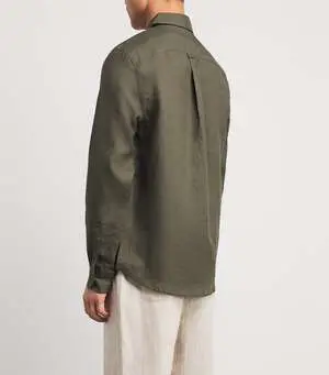 Derek Rose Linen Monaco Shirt