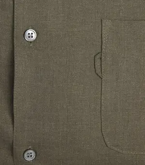 Derek Rose Linen Monaco Shirt