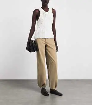 Still Here Drawstring Sport Low-rise Wide-leg Jeans