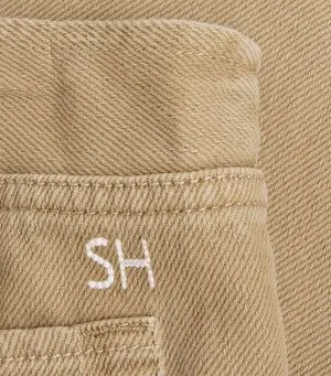 Still Here Drawstring Sport Low-rise Wide-leg Jeans