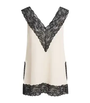 Stylein Stylein Lace-Trim Miette Blouse Ivory