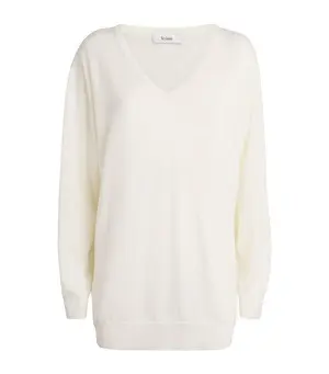 Stylein Merino Wool V-neck Sweater