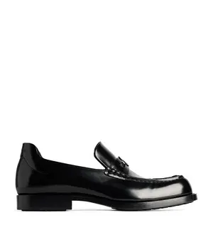 Balenciaga Patent Leather Comfy Loafers - Black