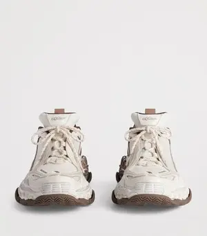 Balenciaga Triple S.2 Distressed Sneakers