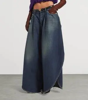 Balenciaga Oversized Distressed Jeans