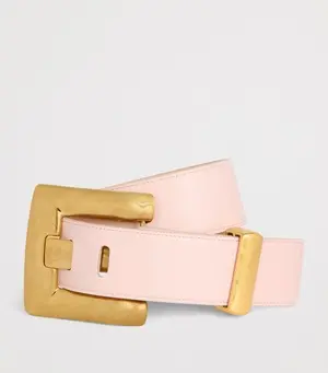 Balmain Leather Anthem Belt