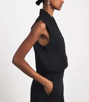 Spanx Airessentials Half-zip Jumpsuit