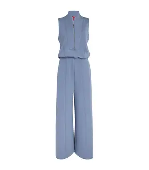 Spanx Airessentials Half-zip Jumpsuit