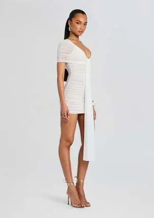 SEROYA Winslow Mesh Mini Dress