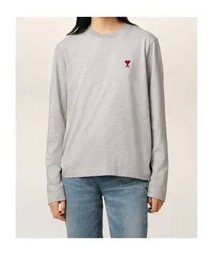 AMI Paris De Coeur Long Sleeves T-shirt