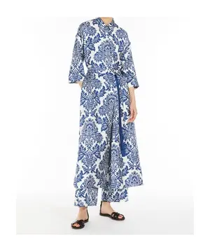 Max Mara Camelia All-over Patterned Dress
