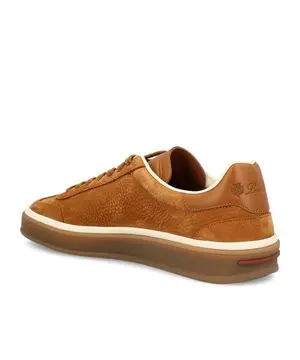 Loro Piana Logo Embossed Sneakers