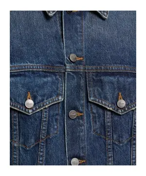 Khaite Ross Buttoned Denim Jacket