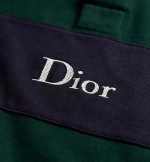 Dior Logo Long-sleeve Polo Shirt